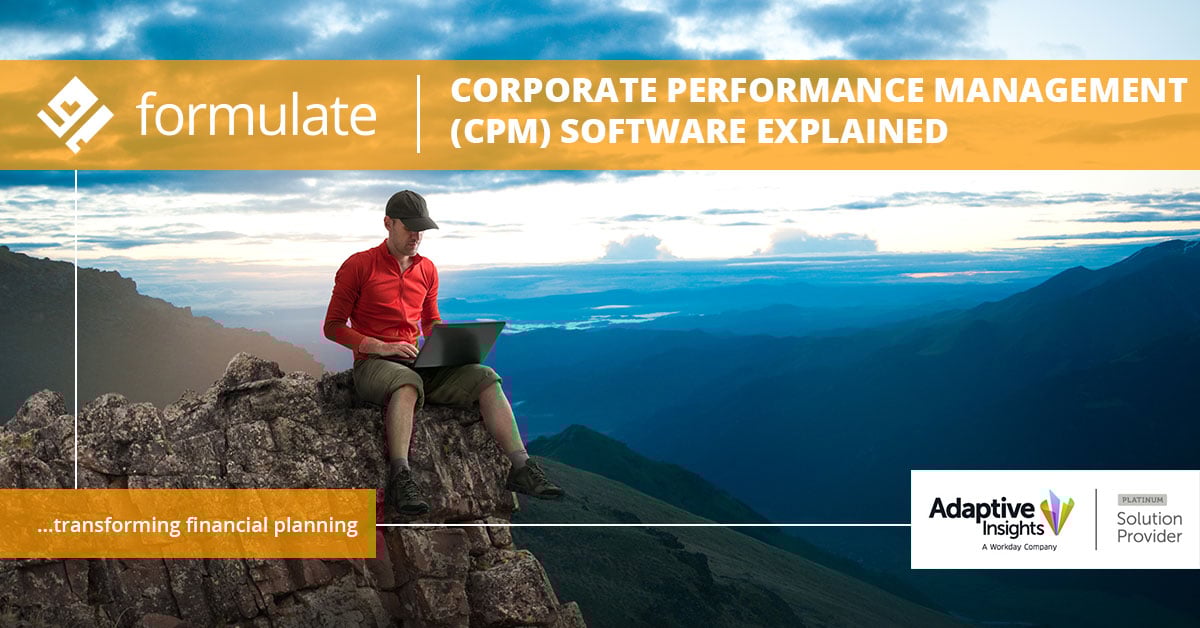 Corporate Performace Management (CPM) Software Explained